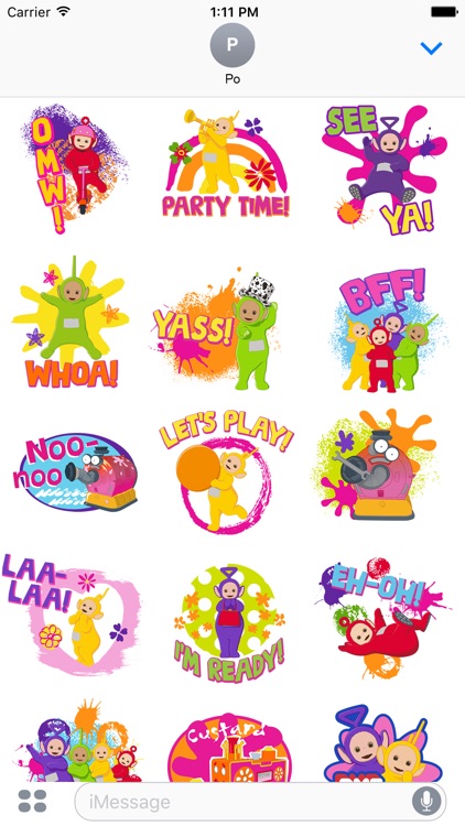 Teletubbies 2D Sticker Time by Bare Tree Media Inc