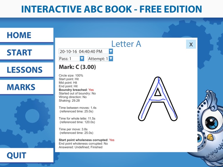 Free Interactive ABC Book by Coprix Media