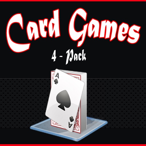 Card Games - 4 Pack by John Rouda