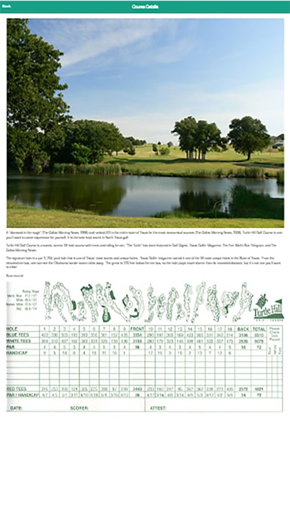 Turtle Hill Golf Course by CourseTrends.com
