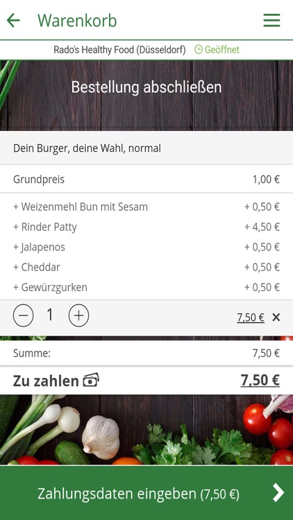 Rado's Healthy Food by app smart GmbH