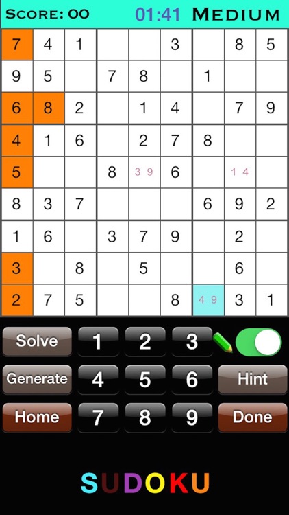 Sudoku - Classic Version Cool Sudoku Game… by Gunjan Kalani