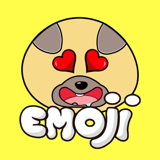 Chubby Puppy - Pug Emoji & Sticker Pack by Quang Luong