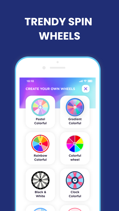 Spin The Wheel, Raffle Picker iPhone App