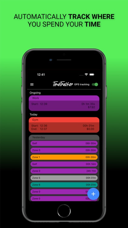 TimeTracker - Auto Geofencing by RootPi AB