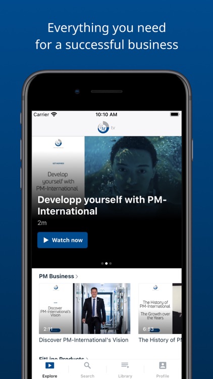 PM.TV by PM-International AG