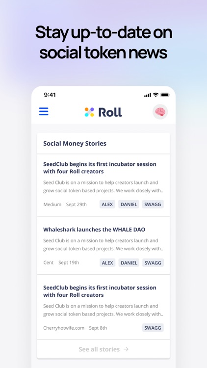 Roll - Social Tokens by Turing Holdings, Inc.