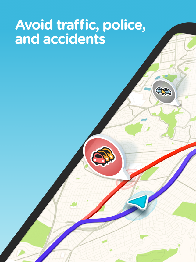 Waze GPS un bon GPS gratuit à télécharger sur Android et iOS