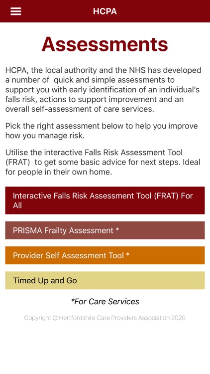 HCPA StopFalls by Hertfordshire Care Providers Association Ltd
