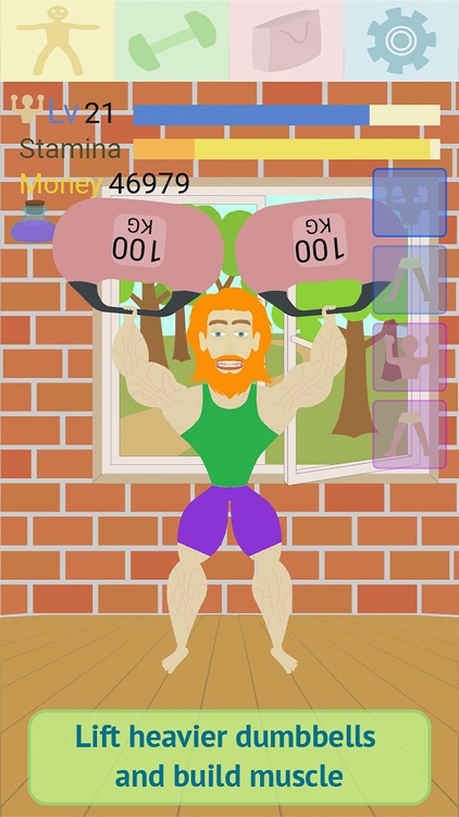 Muscle clicker: Gym game by Aleh Belko