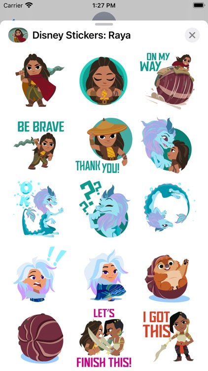 Disney Stickers: Raya by Disney