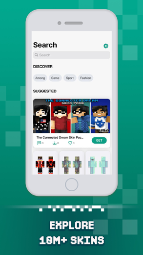 Skins for Minecraft + Skinseed for iPhone - APP DOWNLOAD