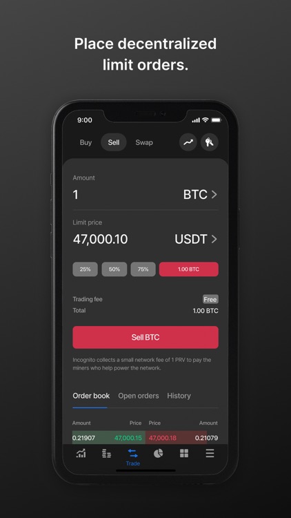Incognito crypto wallet by Incognito Core Team LLC