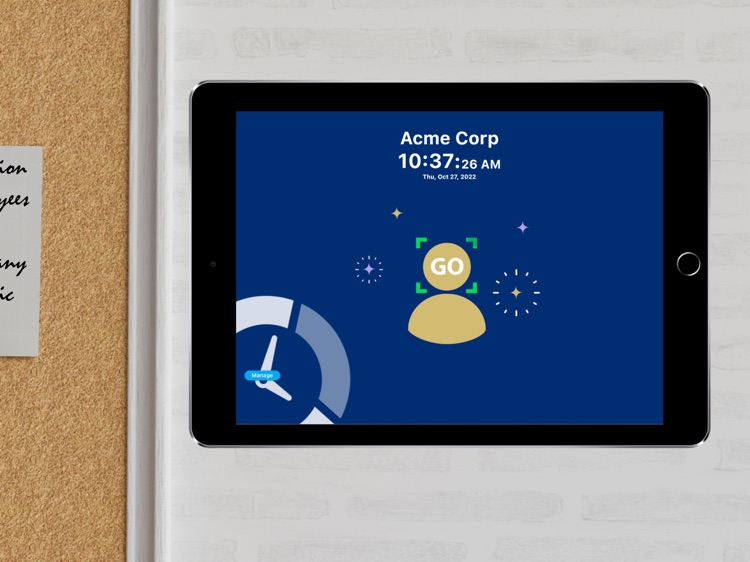 TimeTrakGO Kiosk by TimeTrak Systems Inc.