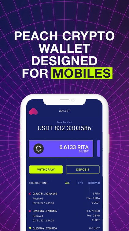 PEACH wallet RITA by SDGS ACTIONCONSULTING OU