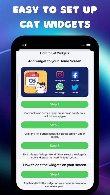 Cat World- Adorable Widget Pet by Touchzing Media