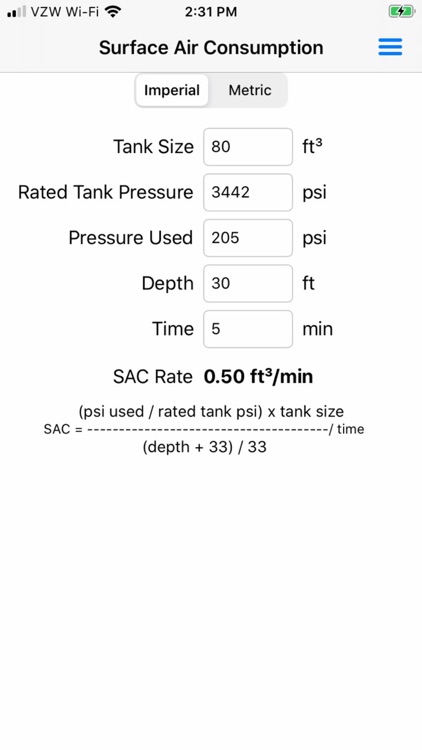 Surface Air Consumption by Leridian Dynamics, Inc.