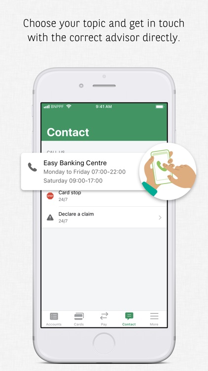 Easy Banking App by BNP Paribas Fortis - Belgium
