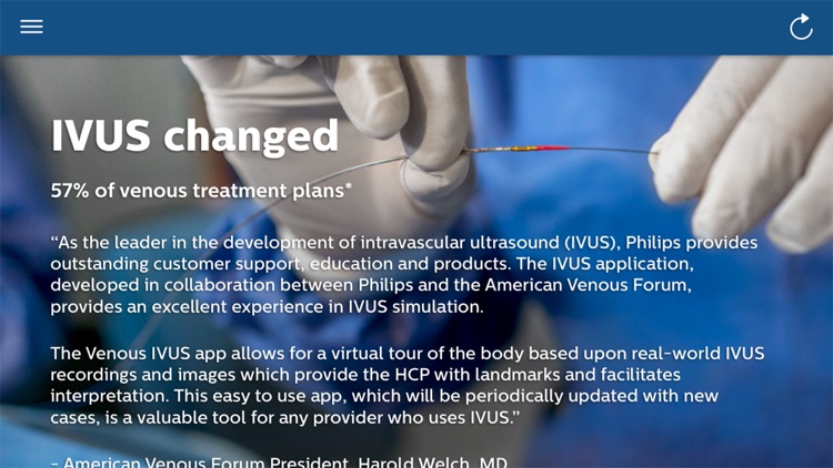 Philips Venous IVUS Tutor by Philips Electronics North America Corporation