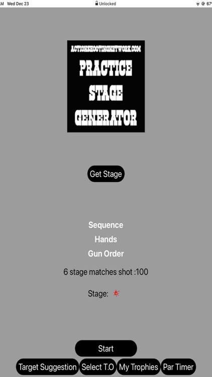 Practice Stage Generator by Richard Fellows