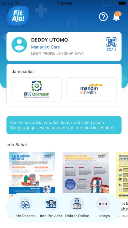 FitAja! by Asuransi Jiwa Inhealth Indonesia, PT