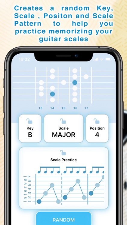 Random Scale Gen for Guitar by Shane Belton