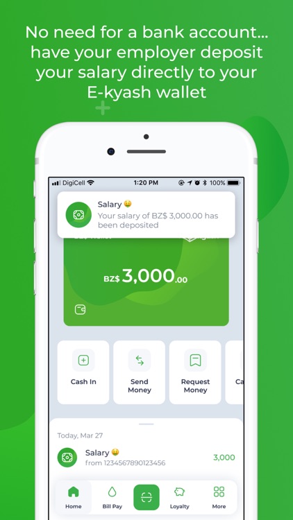 E-kyash by The Belize Bank Limited