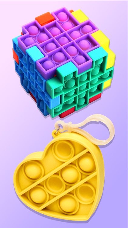Pop it cube Toy 3D Push Bubble by Muhammad Talha Tanveer Akhtar