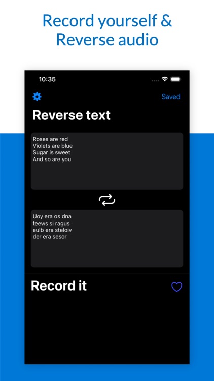 Reverse Audio Recorder by Oval Software Oy