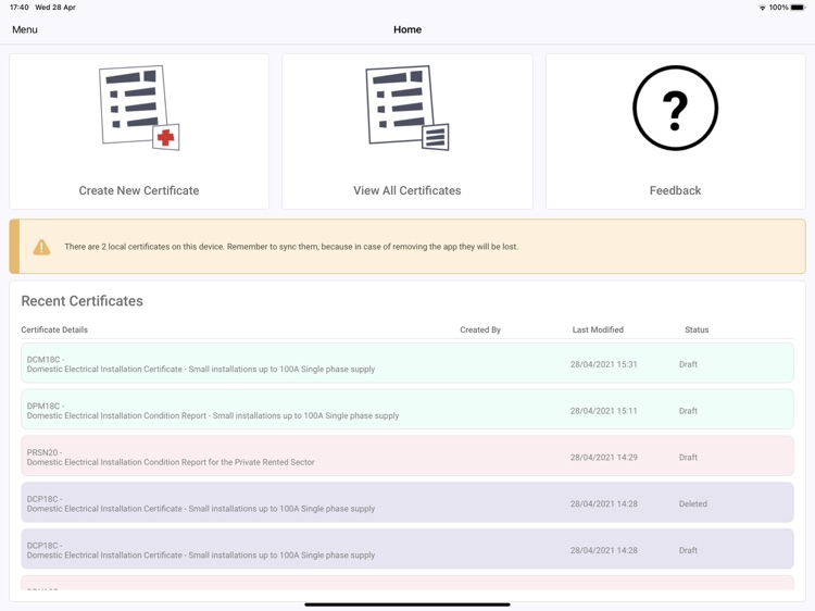 NICEIC Cert by Certsure LLP