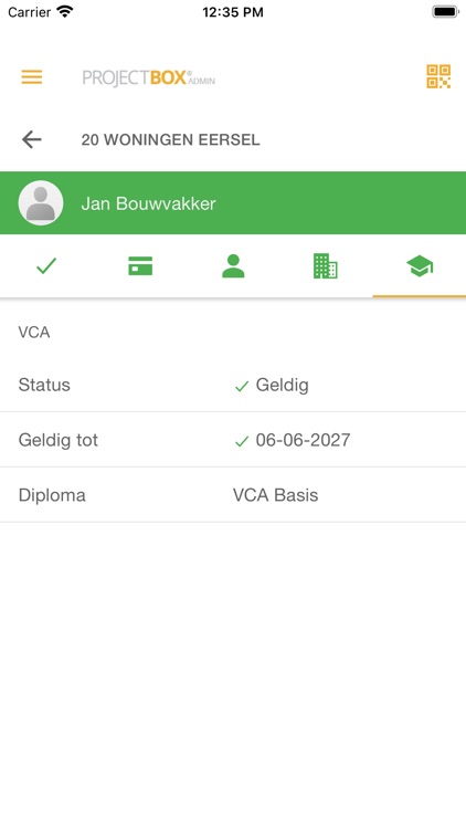 Projectbox Admin by Construction Media B.V.