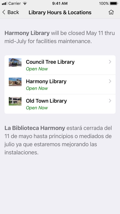 My Poudre Libraries App by Poudre River Public Library District