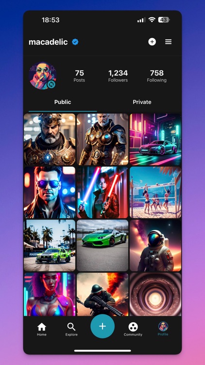 Mirage AI - Art Community by Revoo Software