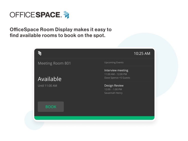 OSS Room Display by OfficeSpace Software Inc.