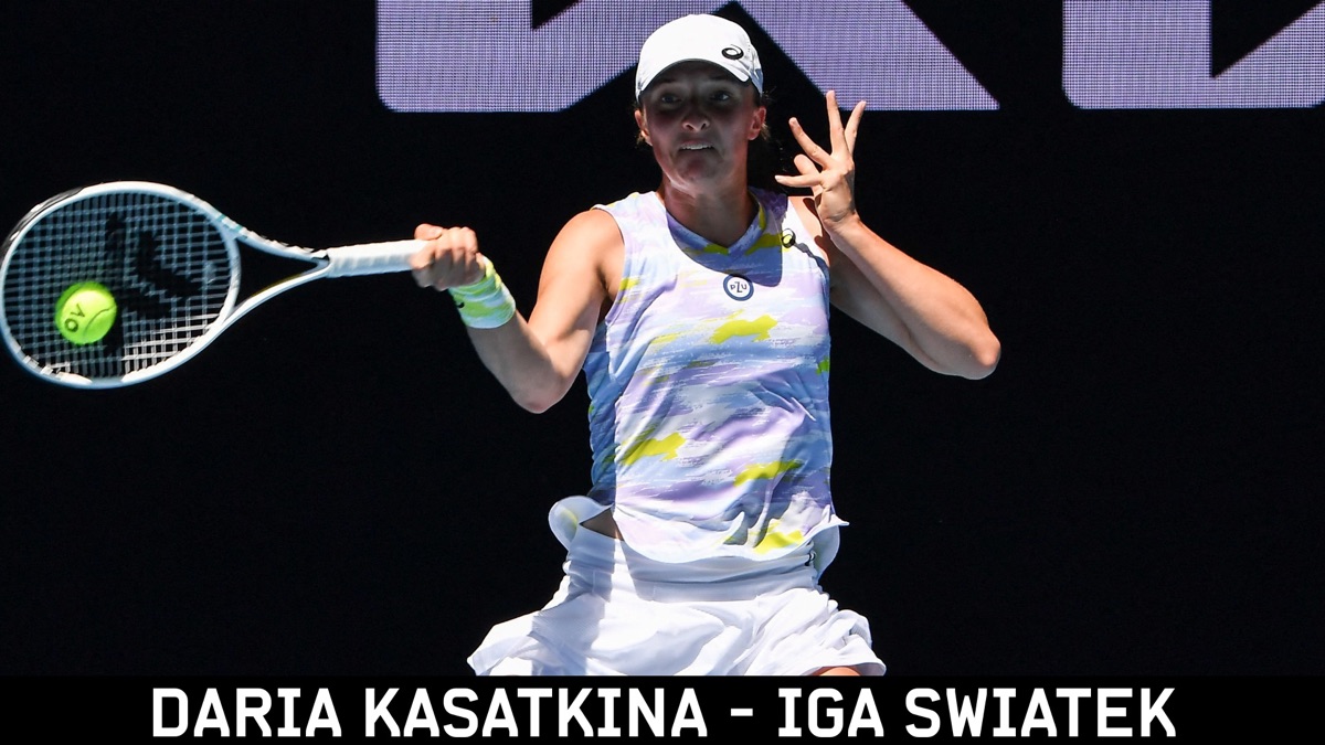 Daria Kasatkina - Iga Swiatek | Apple TV (uk)