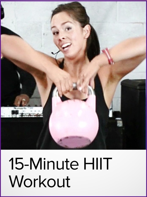15 Minute High Intensity Interval Training Workout | Apple TV