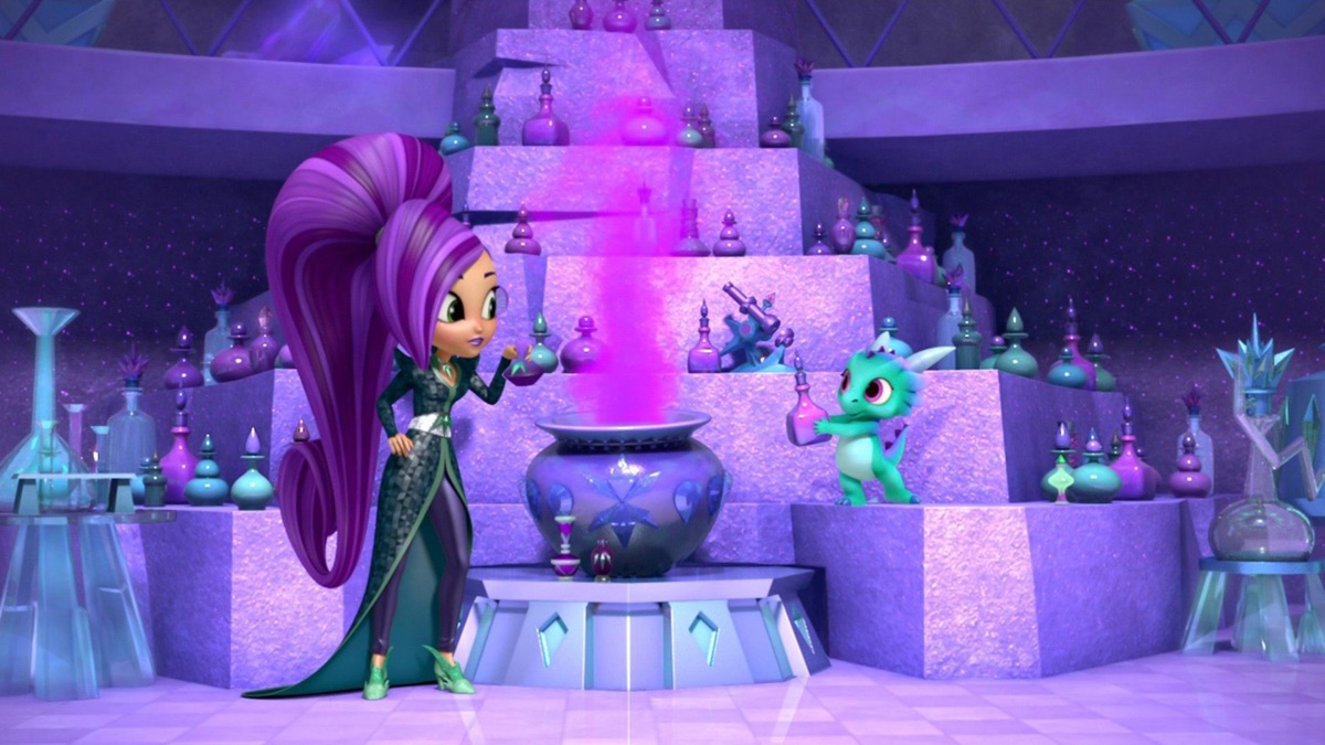 Genie Babies / Zeta Sleeps Over - Shimmer and Shine (Season 4, Episode ...