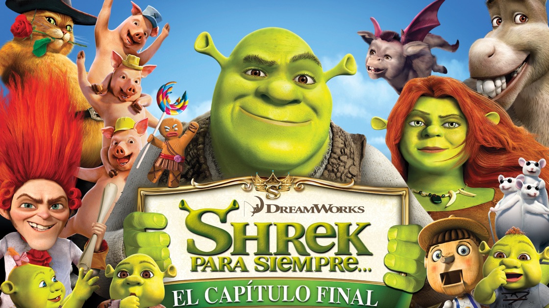 "Shrek Para Siempre el Capítulo Final" en Apple TV